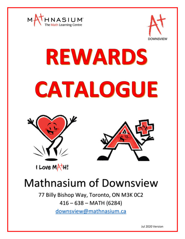 Mathnasium Reward Program