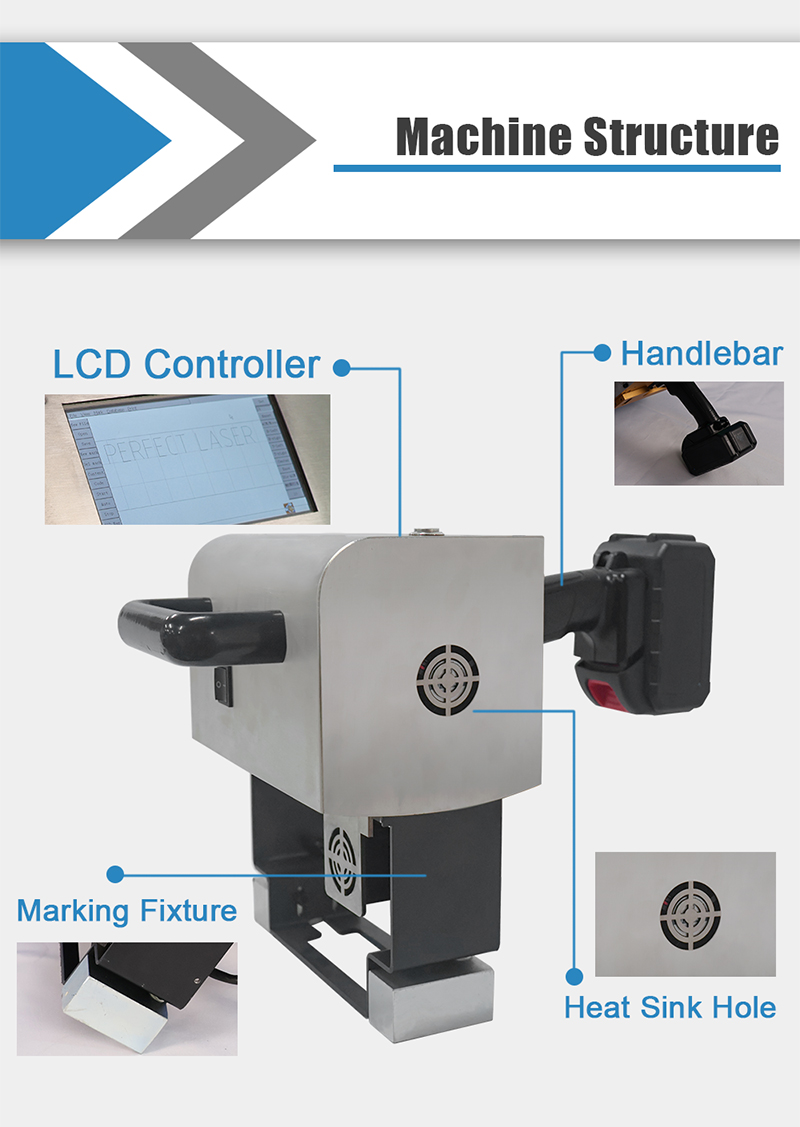 LCD Touch Screen Control Portable Handheld Lithium Battery Electrical ...