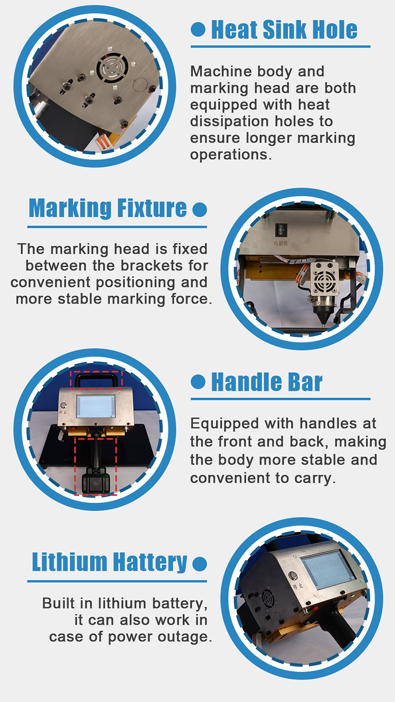 LCD Touch Screen Control Portable Handheld Lithium Battery Electrical ...