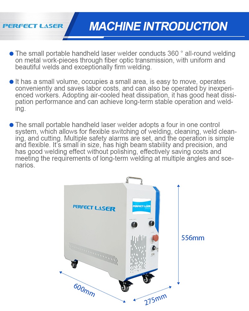 1200w Portable Handheld Metal Laser Welding / Cutting / Cleaning 3 in 1 ...