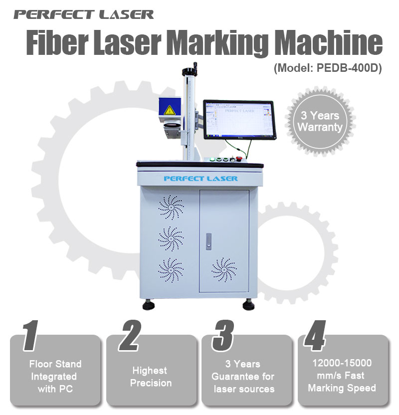Perfect Laser standby fiber laser etching machine for metal steel