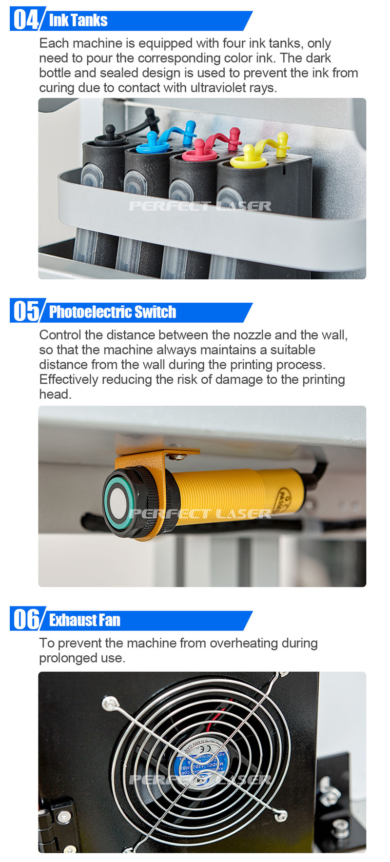 Perfect Laser Vertical Type Direct to Wall UV Printer Machine Price for ...
