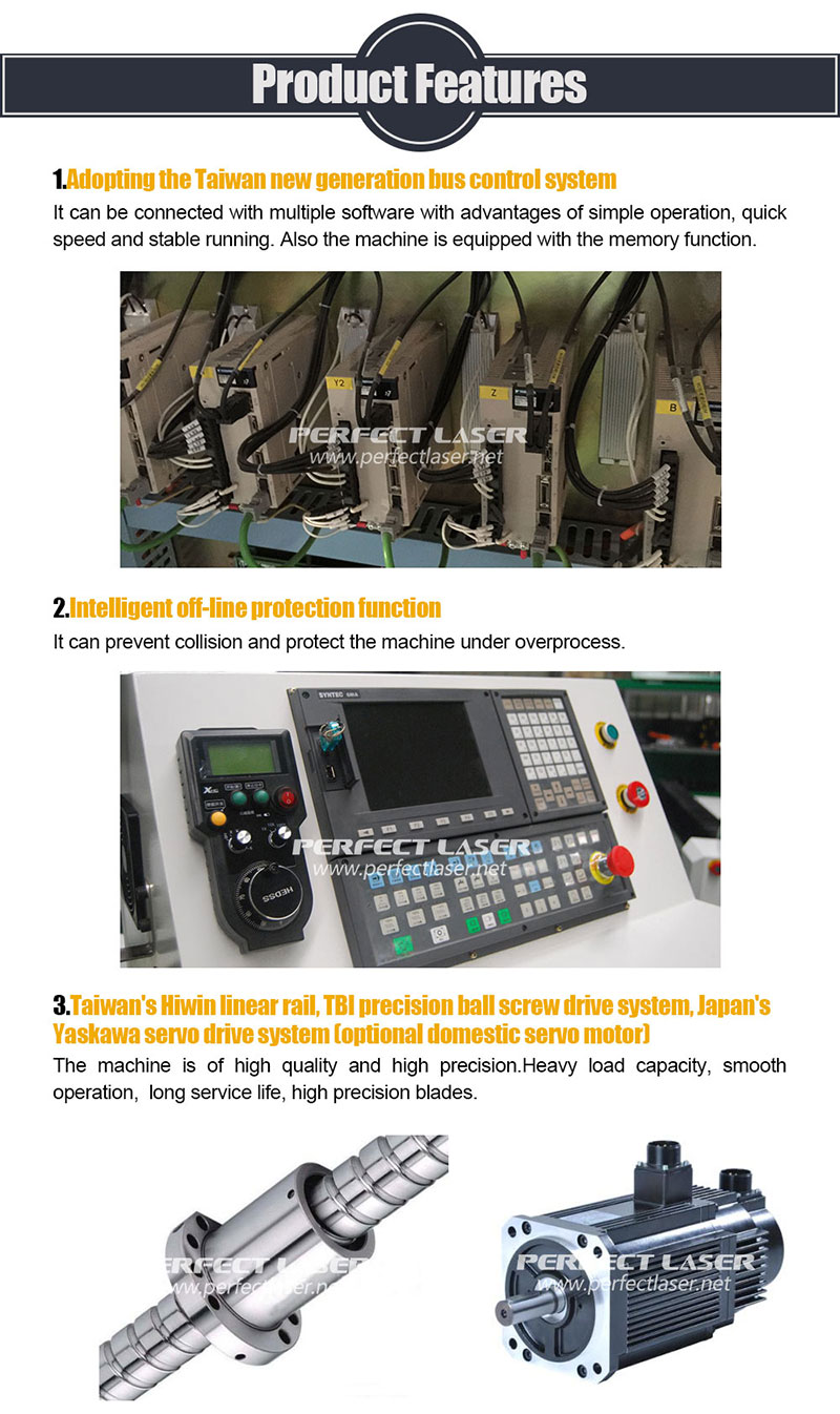 Plate-type Automatic Blades Changing CNC Router Machine for Wood ...