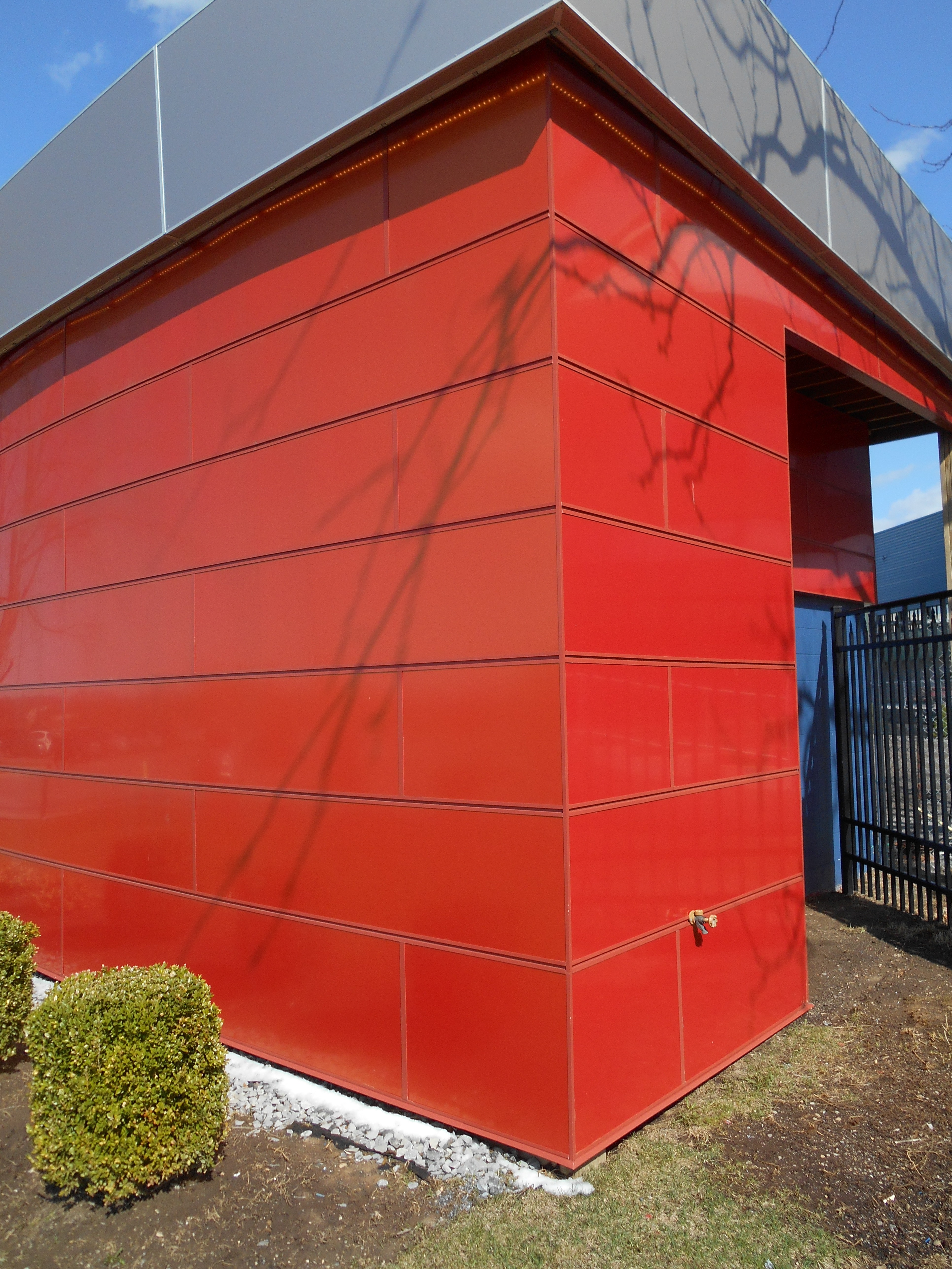 FLAT ACM & Panel Extrusions - SAF Metal Fabrication - Hotel Indigo ...