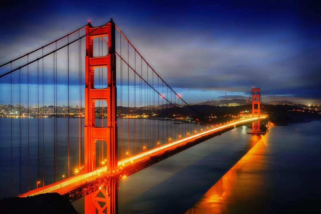 The Golden Gate - Iconic Suspension Bridge