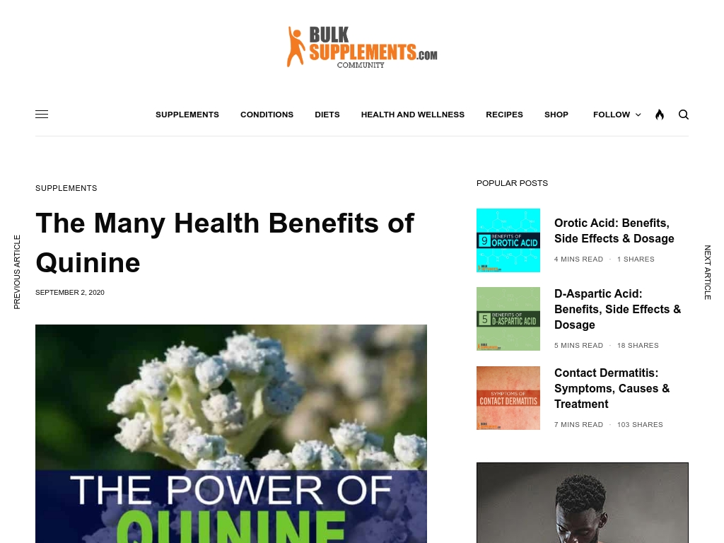 60 Best Supplements Company Website Designs To Inspire You [2021]