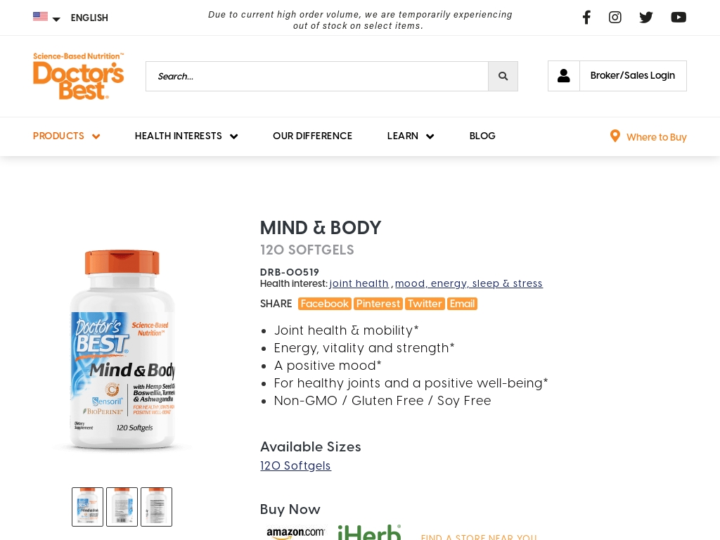 60 Best Supplements Company Website Designs To Inspire You [2021]
