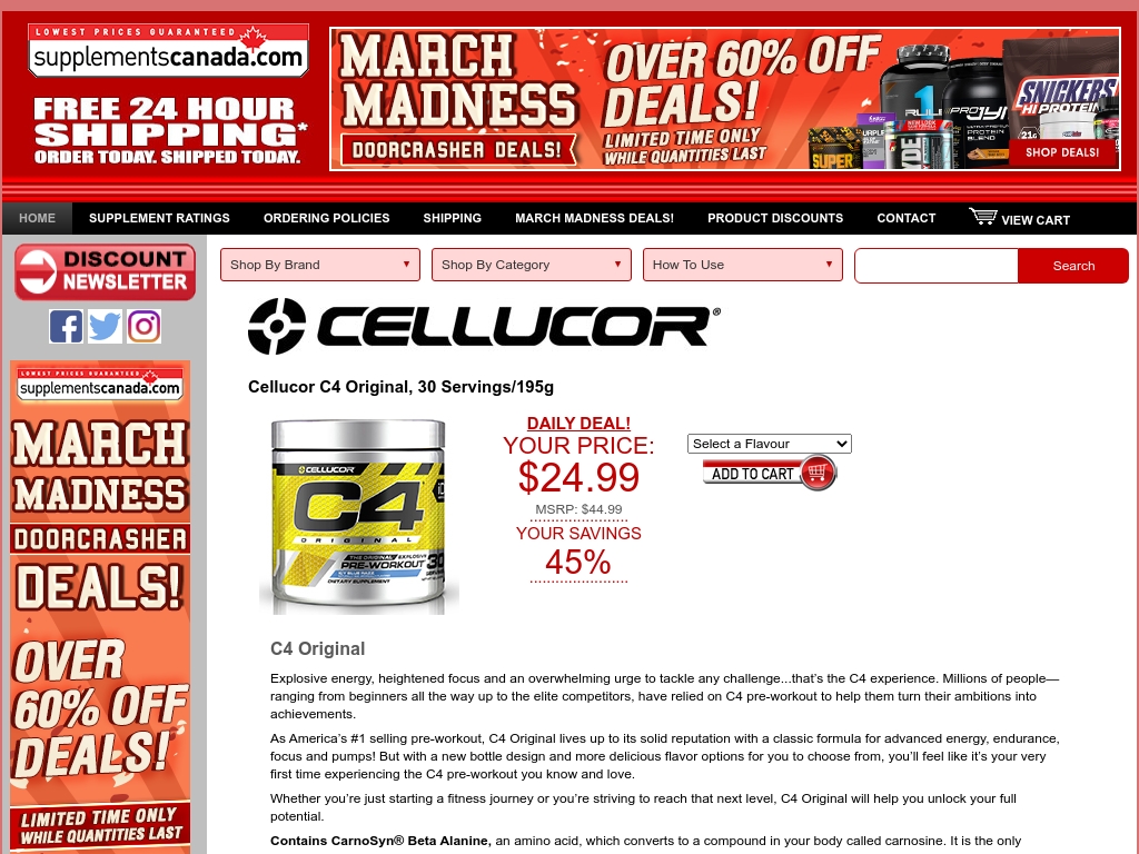 60 Best Supplements Company Website Designs To Inspire You [2021]