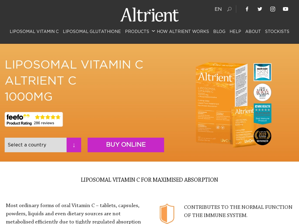 60 Best Supplements Company Website Designs To Inspire You [2021]