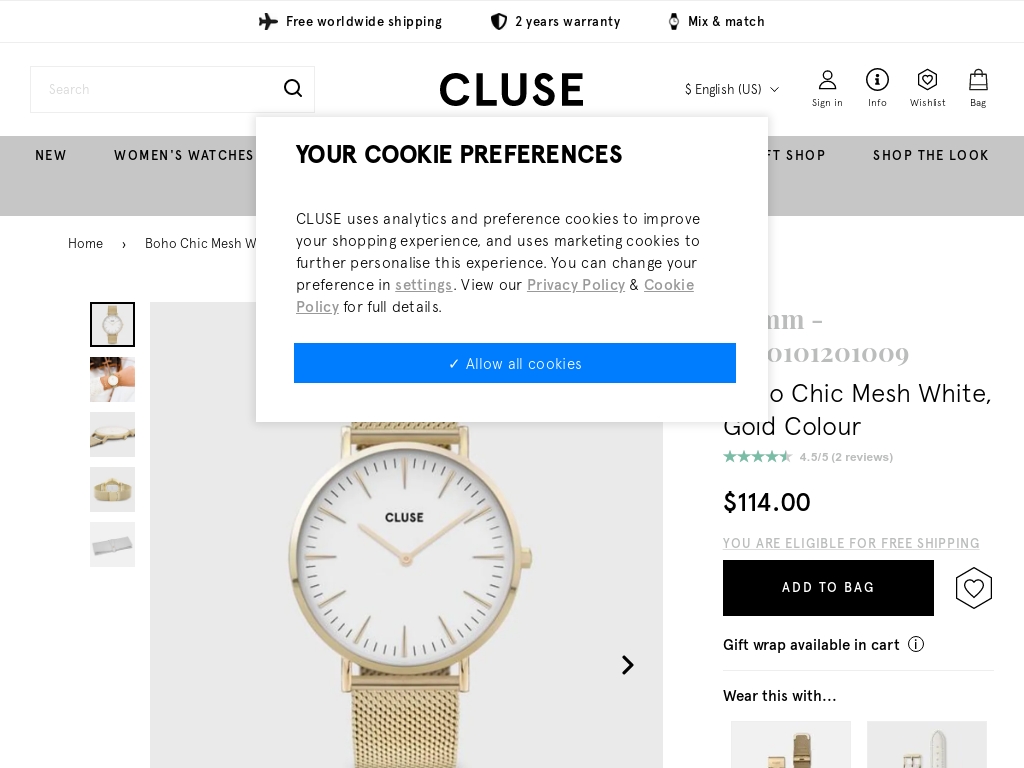62 Best Watch Brand Website Designs To Inspire You [2021] - Starter