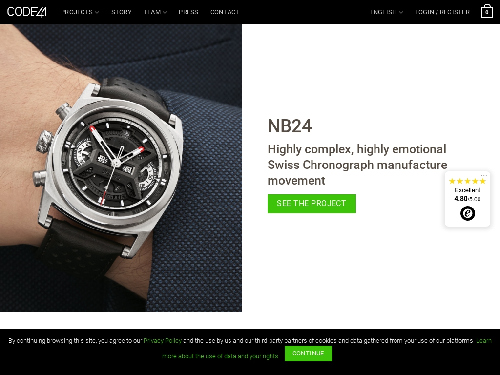 62 Best Watch Brand Website Designs To Inspire You [2021] - Starter