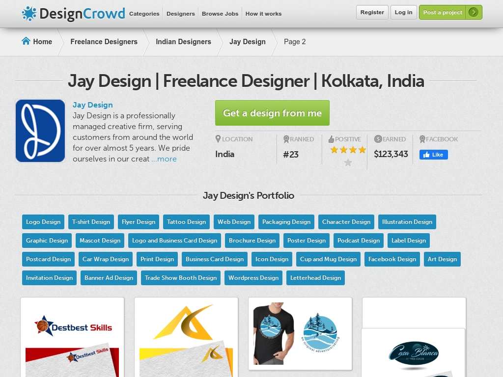 57 Best Graphic Design Business Website Designs To Inspire You [2021]