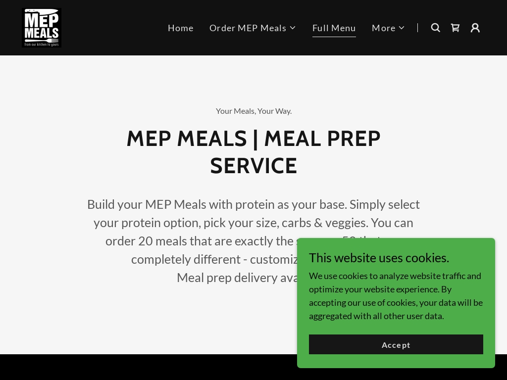 57 Best Meal Prep Delivery Business Website Designs To Inspire You