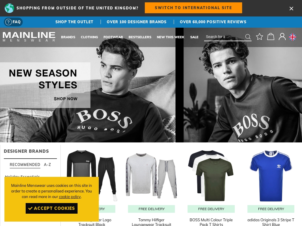 51 Best Men's Clothing Line Website Designs To Inspire You [2024]