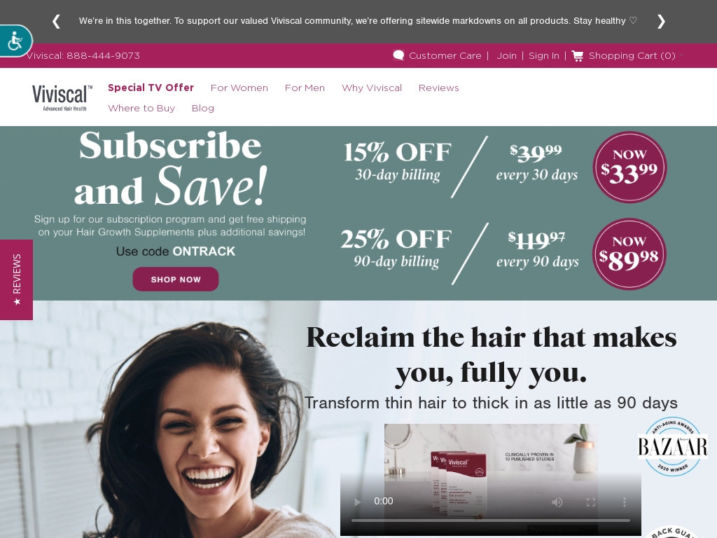 23 Best Hair Product Line Web Designs To Inspire You [2024] - Starter