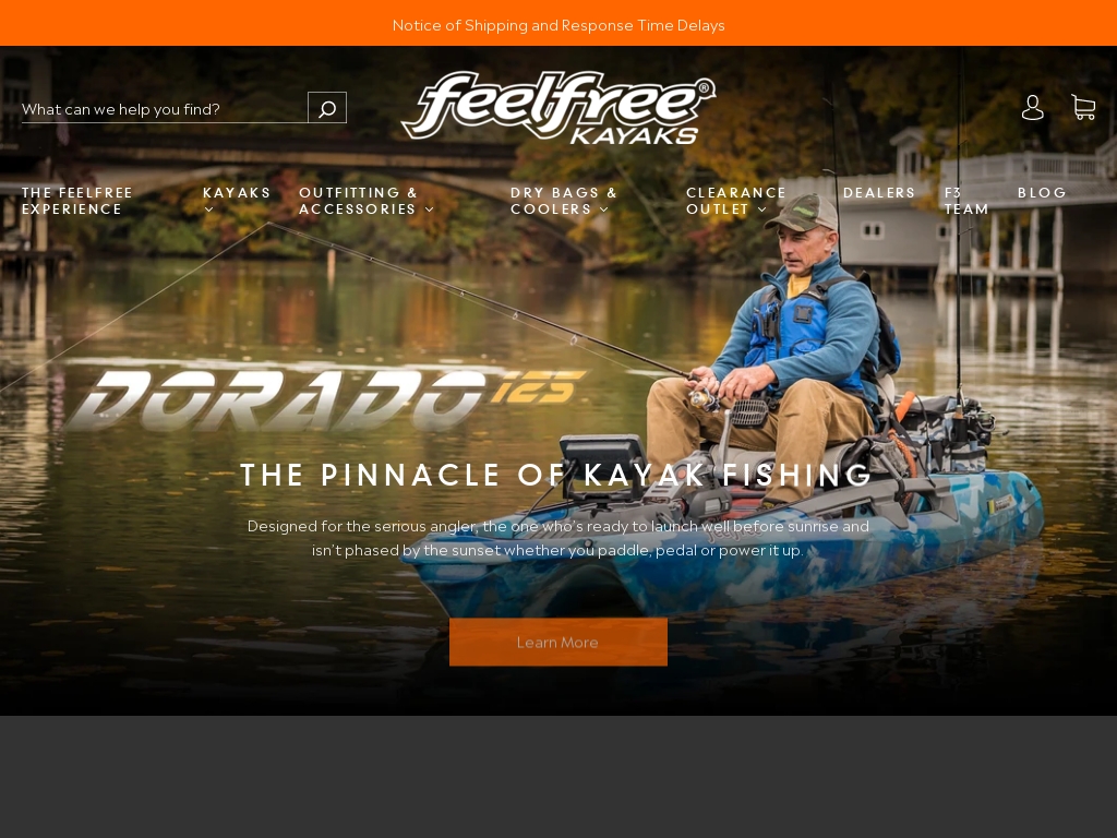 22 Top Custom Kayak Website Designs [2024] - Starter Story