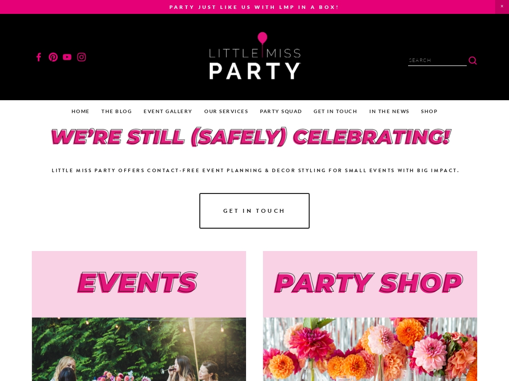 17 Best Party & Event Planning Web Designs In 2024 [With Examples]