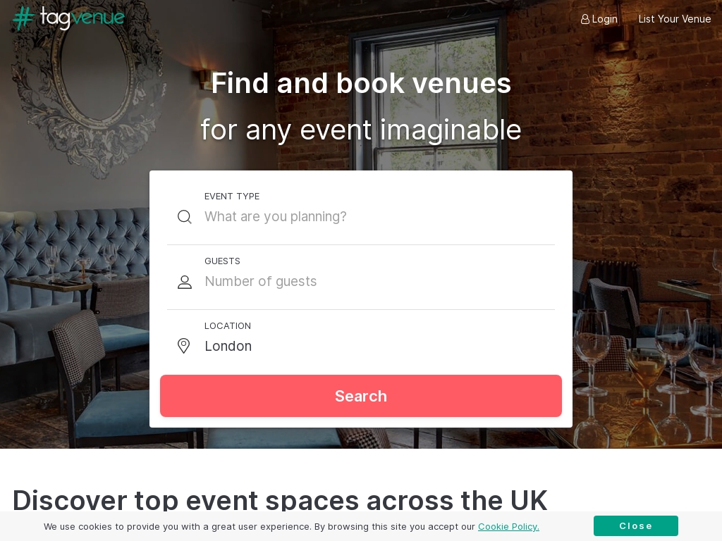 Rent Party & Events Venue - Business Ideas - Starter Story