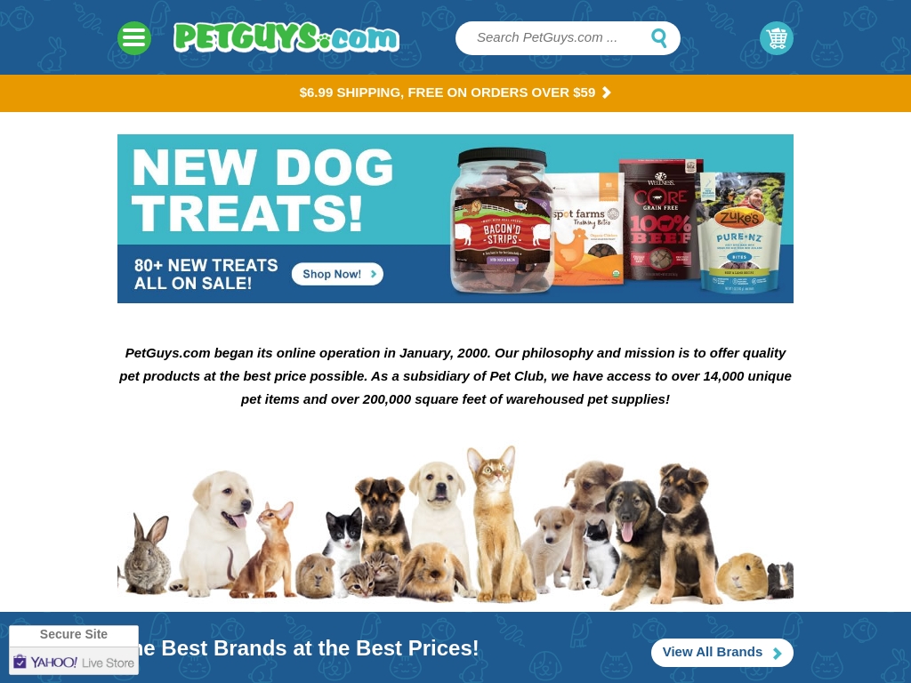24 Best Pet Store Website Designs To Inspire You [2024] - Starter