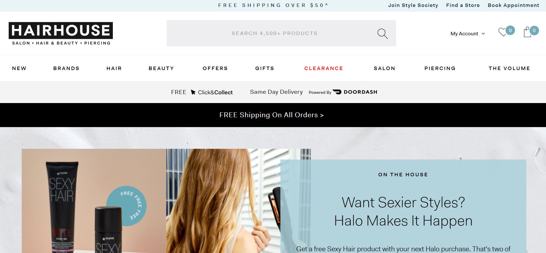 23 Best Hair Product Line Web Designs To Inspire You [2024] - Starter