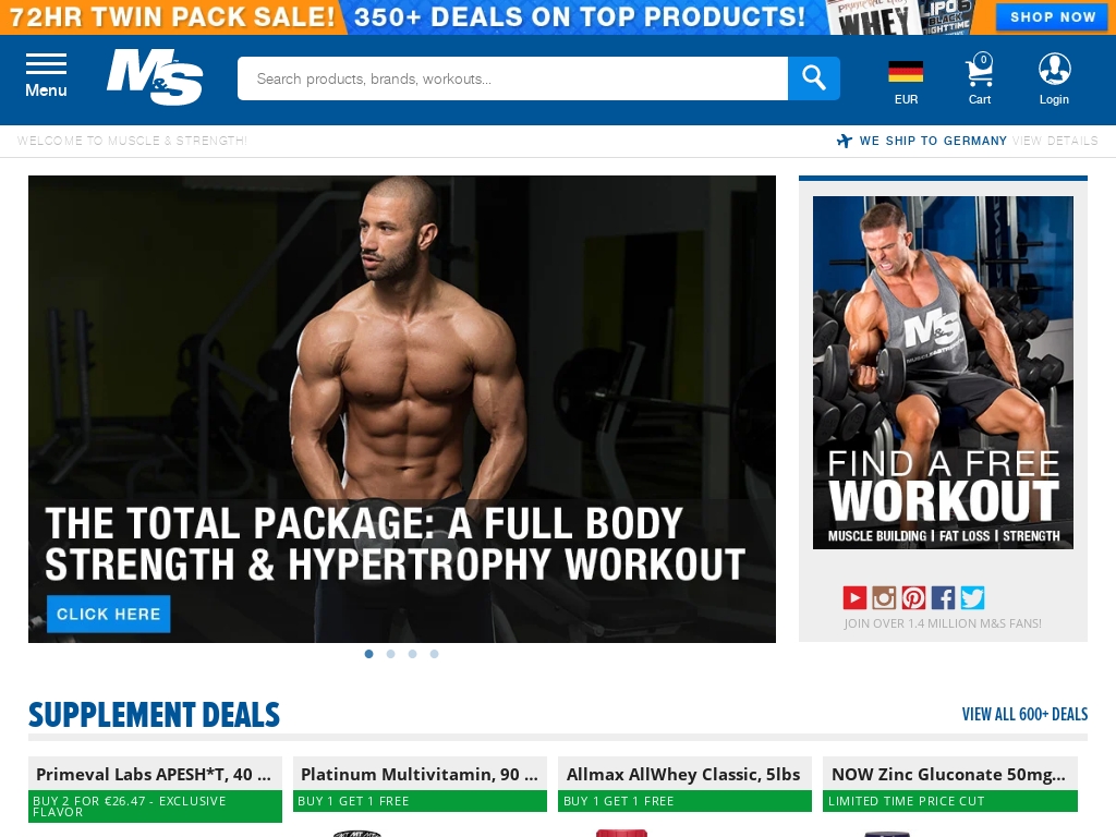 60 Best Supplements Company Website Designs To Inspire You [2024]