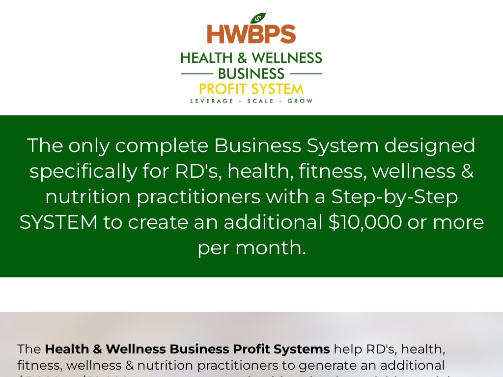 Start A Health And Wellness Business - Business Ideas - Starter Story