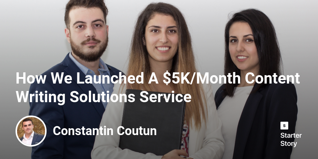 How We Launched A $5K/Month Content Writing Solutions Service