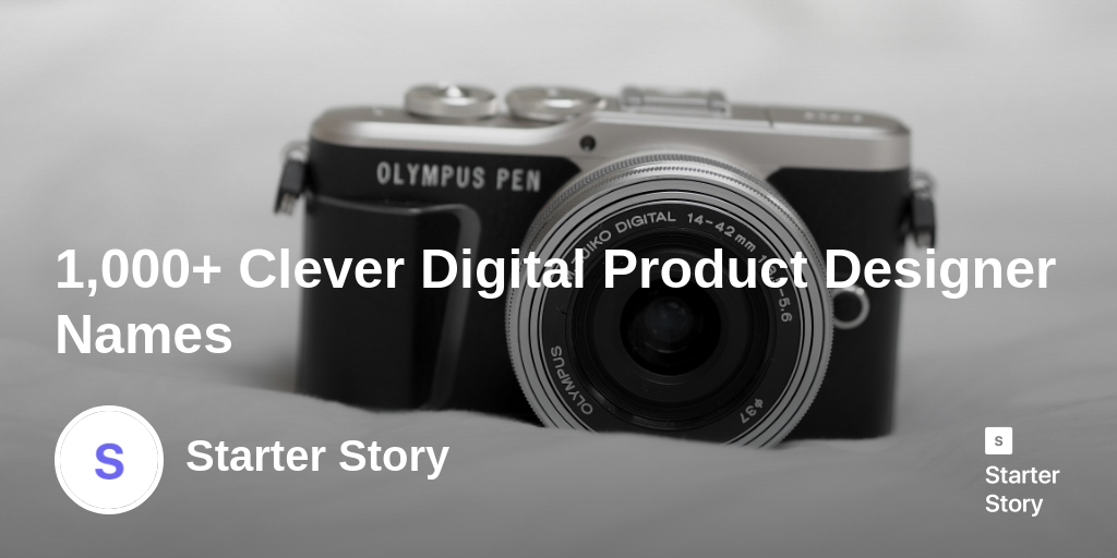 1,000+ Clever Digital Product Designer Names - Starter Story