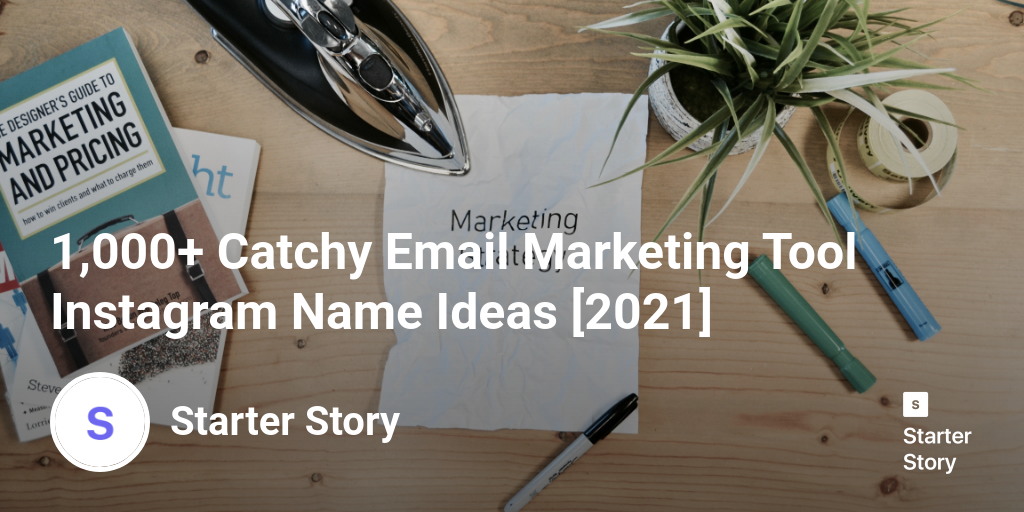 1,000+ Catchy Email Marketing Tool Instagram Name Ideas [2024]
