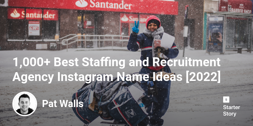 1,000+ Best Staffing and Recruitment Agency Instagram Name Ideas