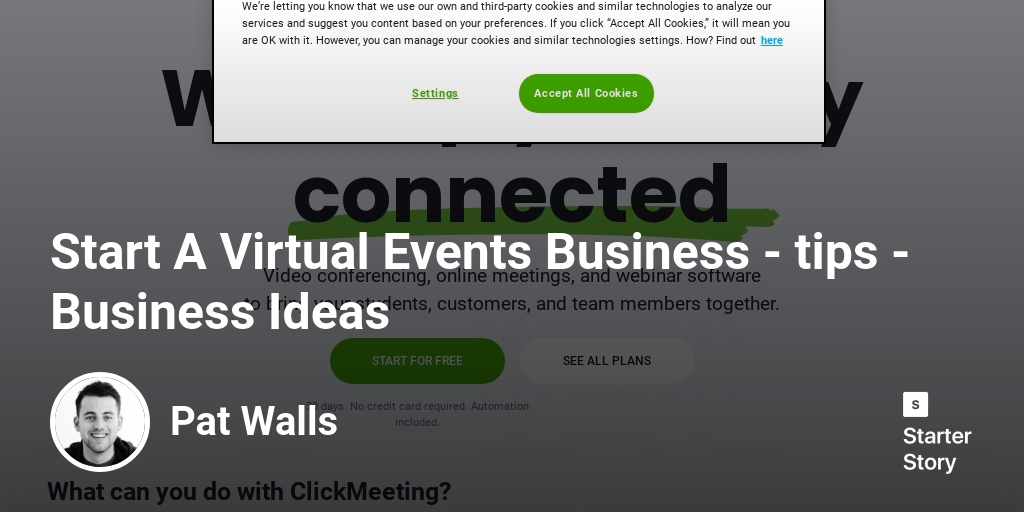8 Tips For Starting A Successful Virtual Events Business (2024)