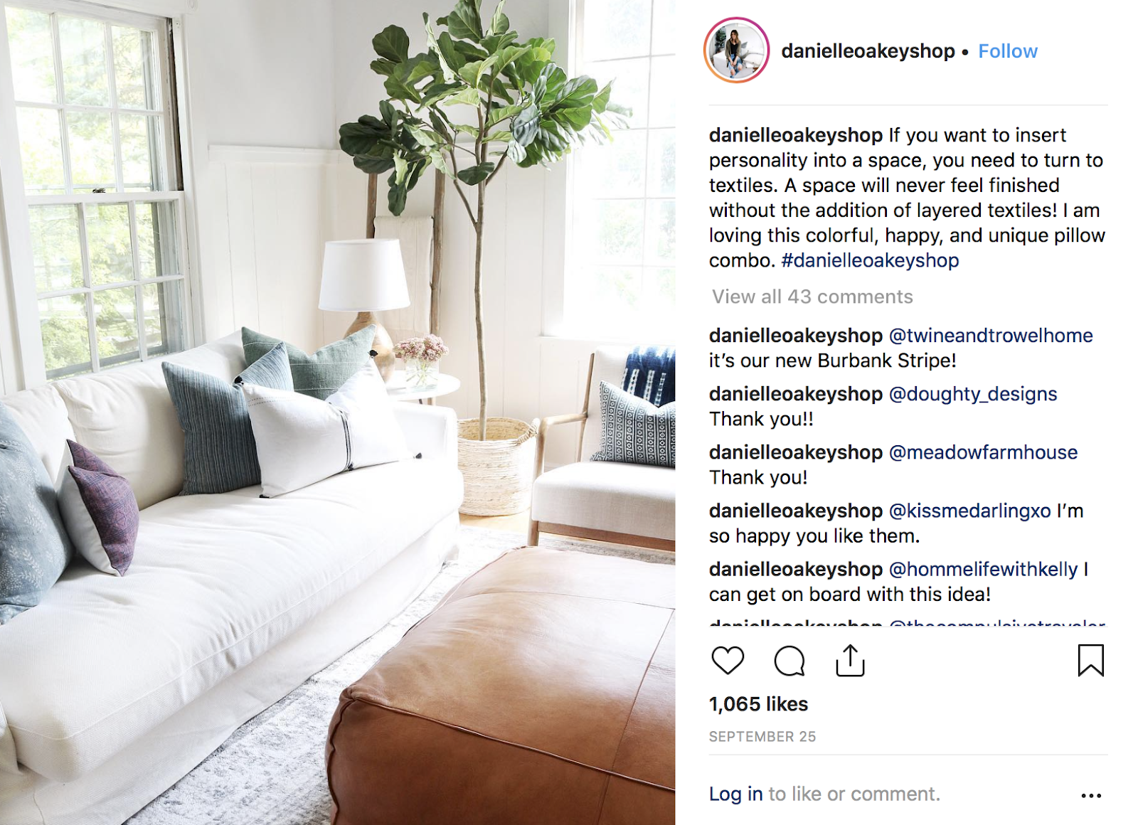 Danielle Oakey Created A Business Selling Pillow Cases On Instagram