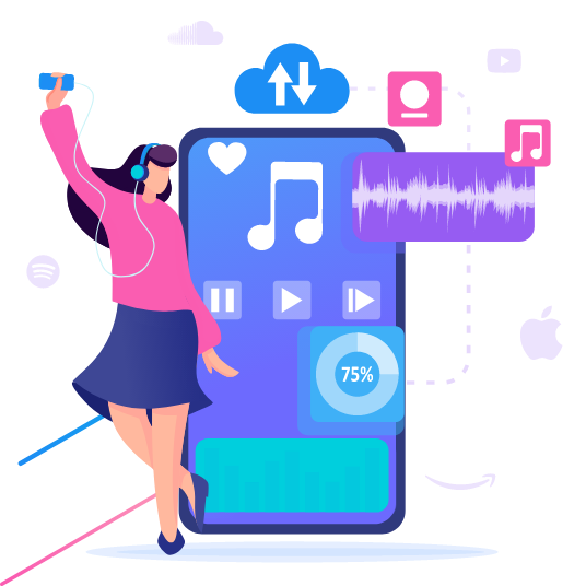 On Building A Digital Music Distribution Service [With Over 90K