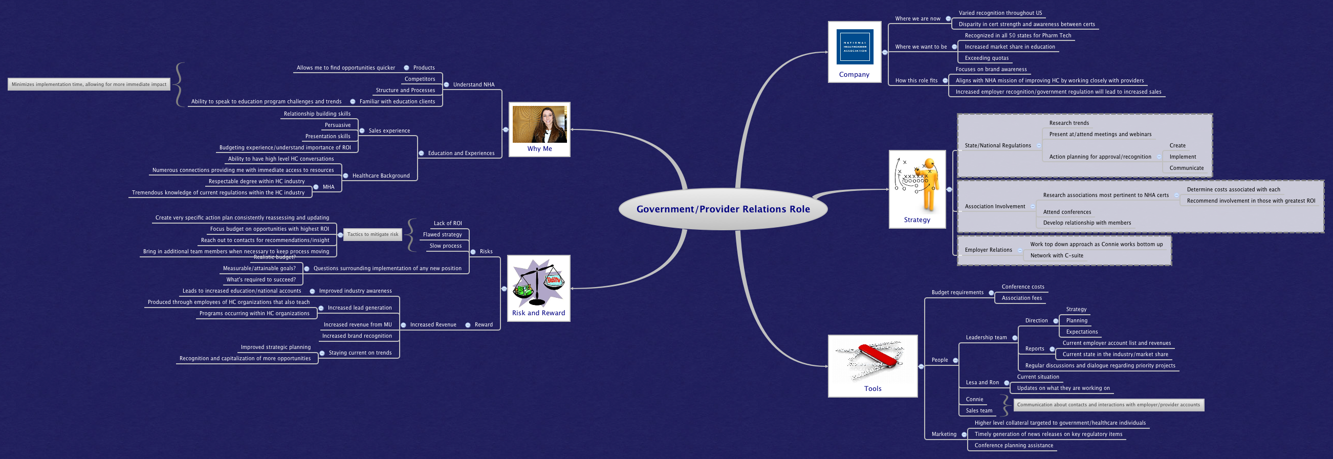 Government/Provider Relations Role - XMind - Mind Mapping Software