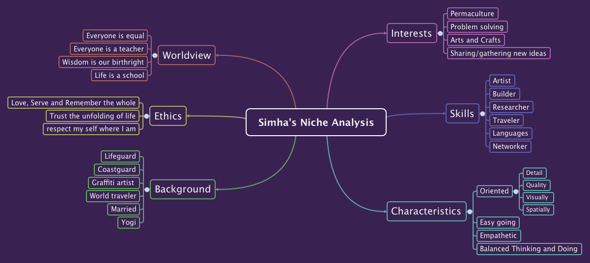 Simha's Niche Analysis | Simha Bode - Xmind