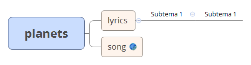 planets - XMind - Mind Mapping Software