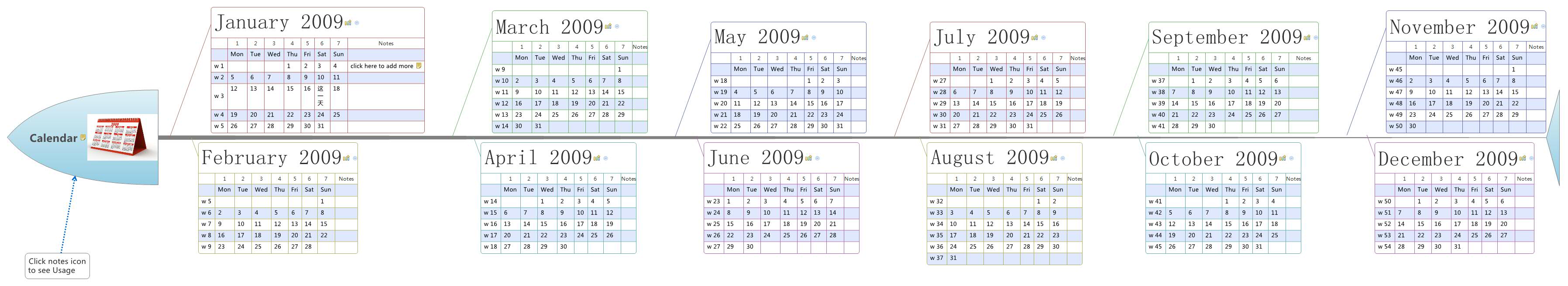 Calendar - XMind - Mind Mapping Software
