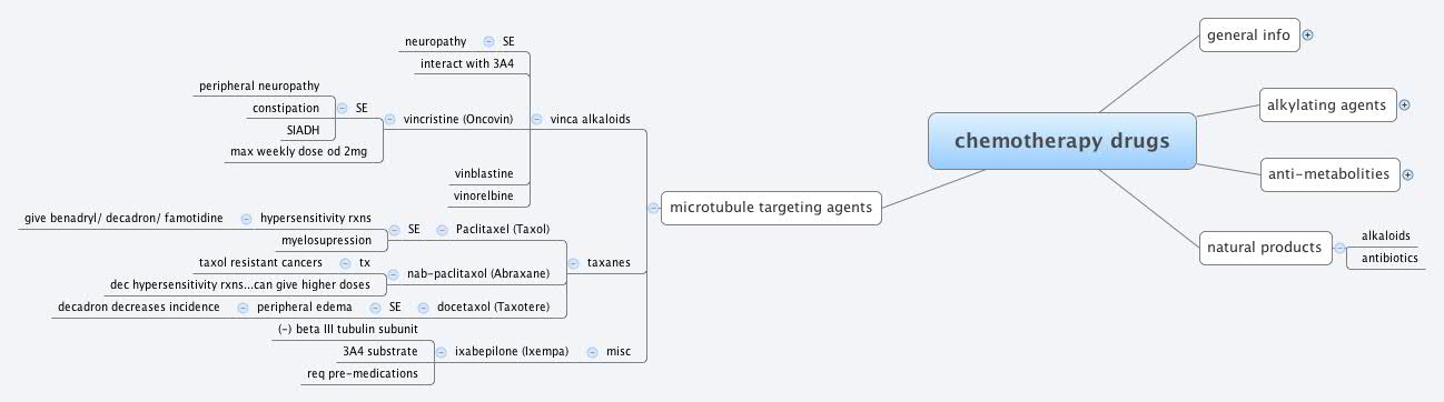 chemotherapy drugs | halimachung - Xmind