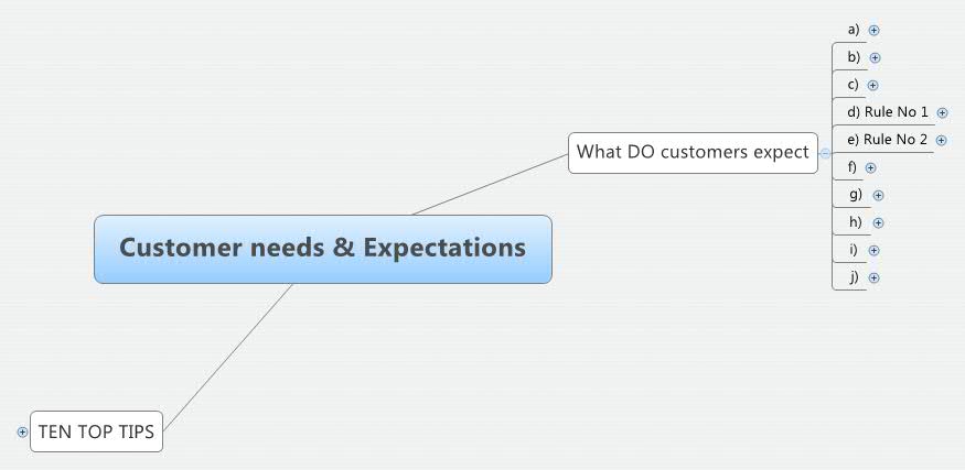 Customer needs & Expectations | hughhutch - Xmind