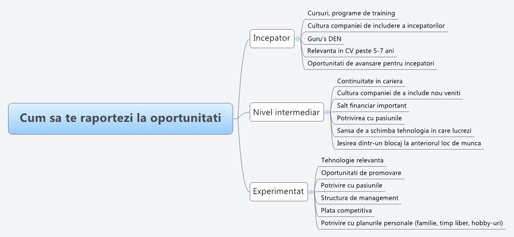 Cum sa te raportezi la oportunitati | Gabi MANOLE - Xmind