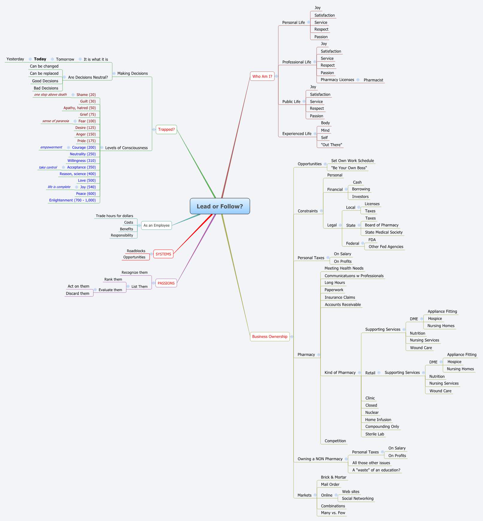 Lead or Follow? - Xmind - Mind Mapping App