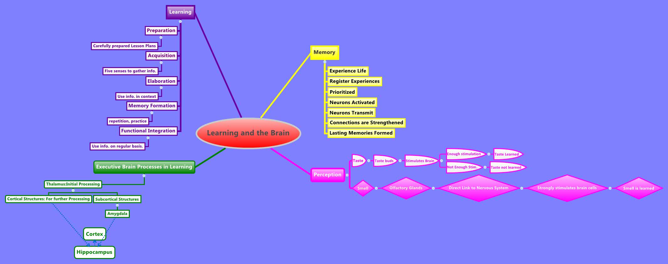 Learning and the Brain - Xmind - Mind Mapping App