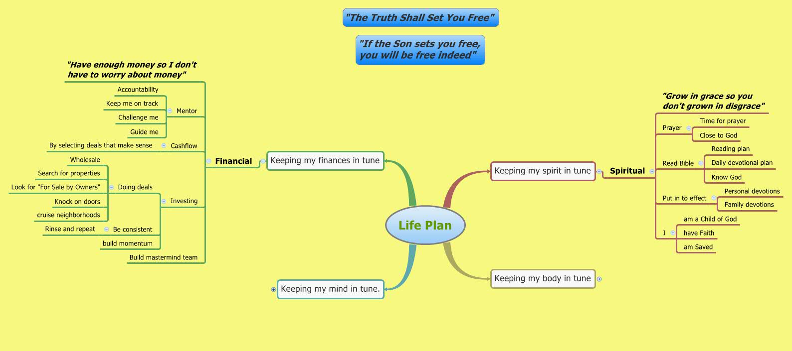 Life Plan - XMind - Mind Mapping Software