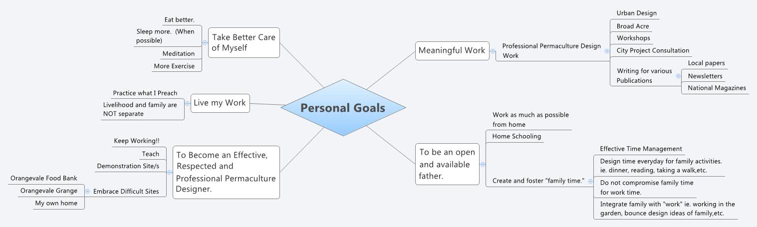 Personal Goals - Xmind - Mind Mapping Software
