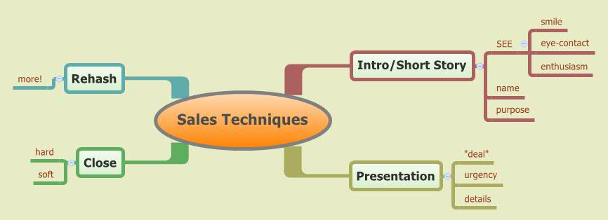 Sales Techniques | Dee Lanier - Xmind