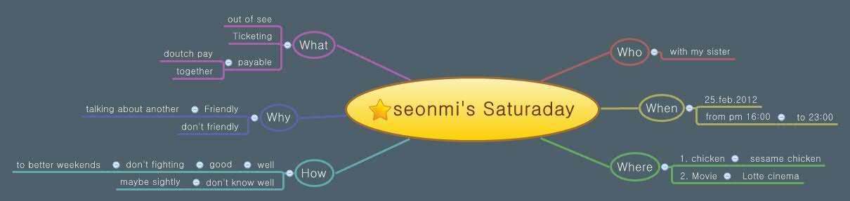 seonmi's Saturaday | SEONMI LIM - Xmind