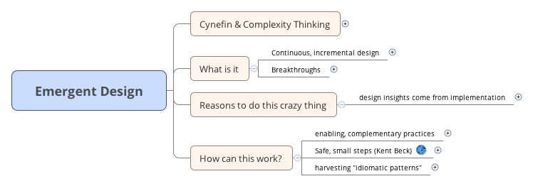 Emergent Design - XMind - Mind Mapping Software