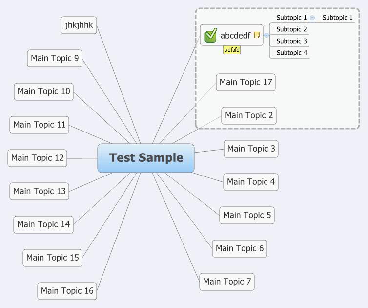 Test Sample - XMind - Mind Mapping Software
