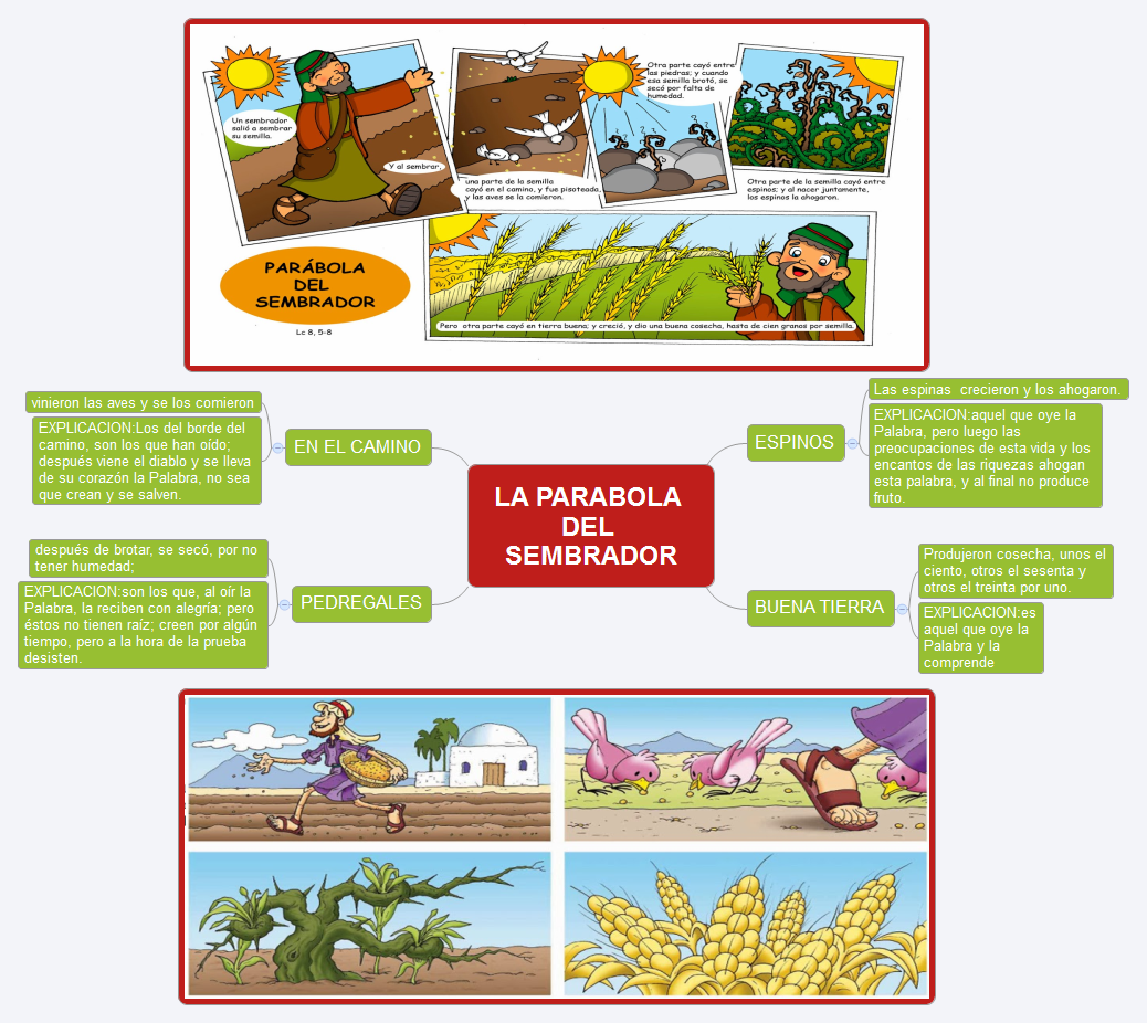 LA PARABOLA DEL SEMBRADOR | fabiola luque - Xmind