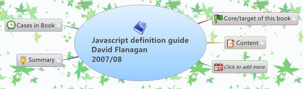 Javascript definition guide David Flanagan 2007/08 | loverswordsman - Xmind